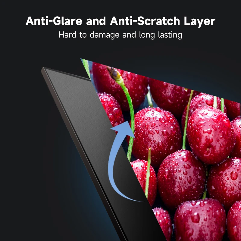 110 Inch Fresnel Fixed Frame Projector Screen 16:9 8k Hd Long Throw ...