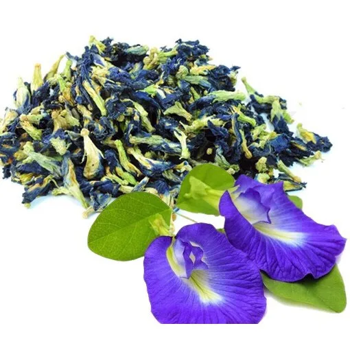 High Quality Blue Food Dried Butterfly Pea Flower Delicious Cooling ...