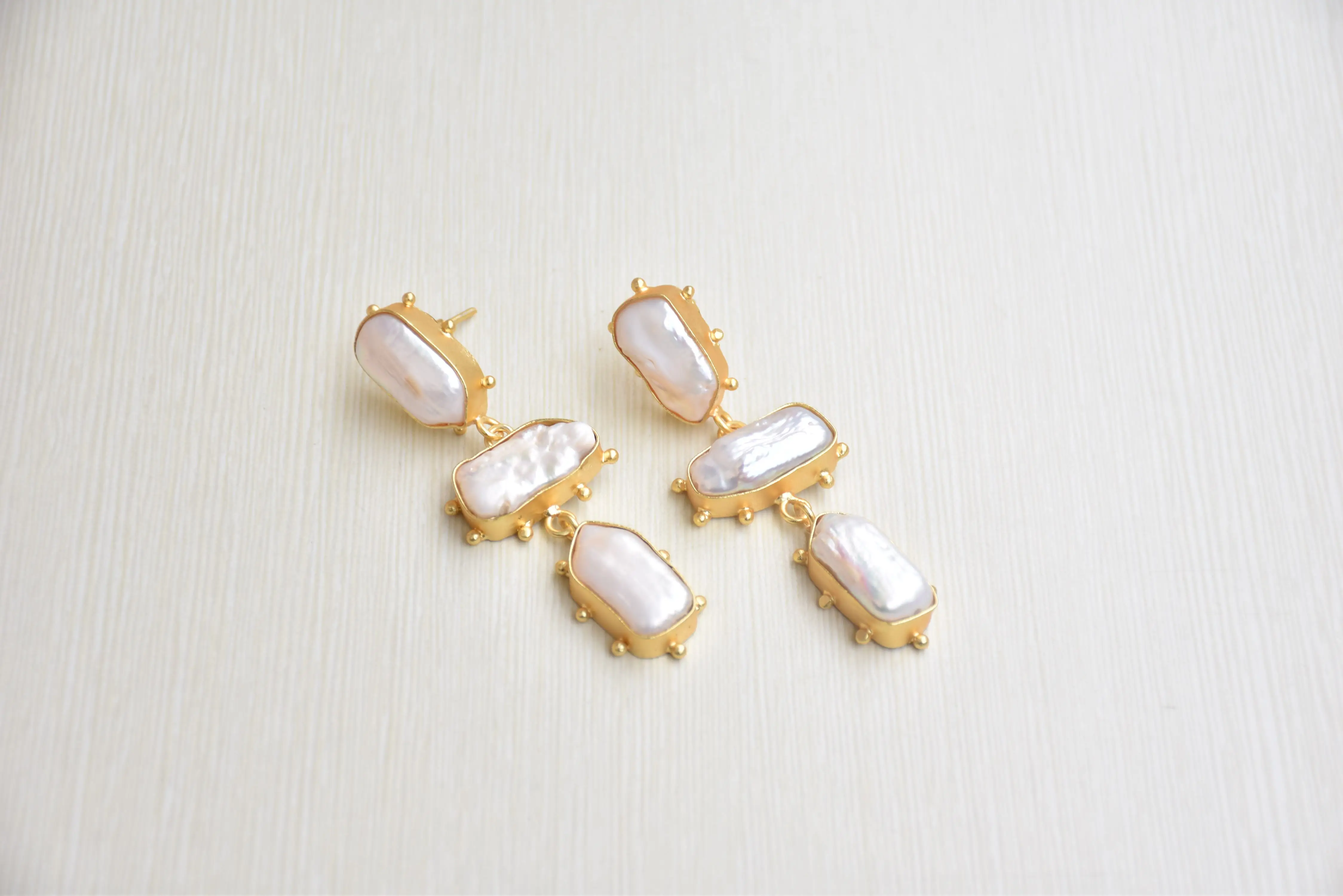 Long Pearl Earring Drop Customisable Fashion Jewelry High Quality ...