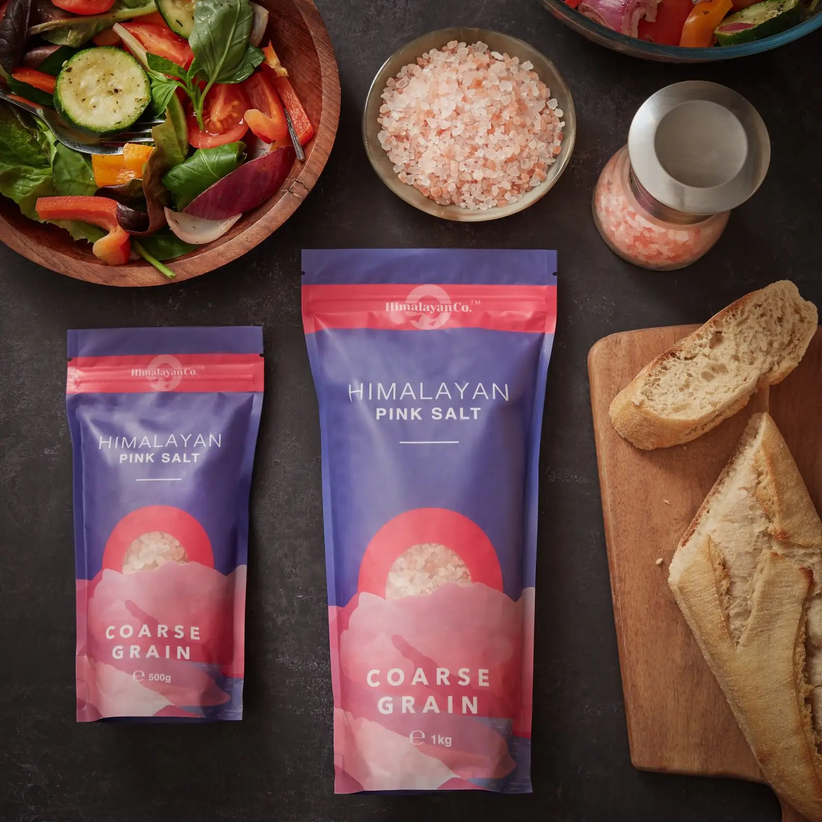 100% Organic Natural Pink Himalayan Edible Salt Best Refined Table Salt ...