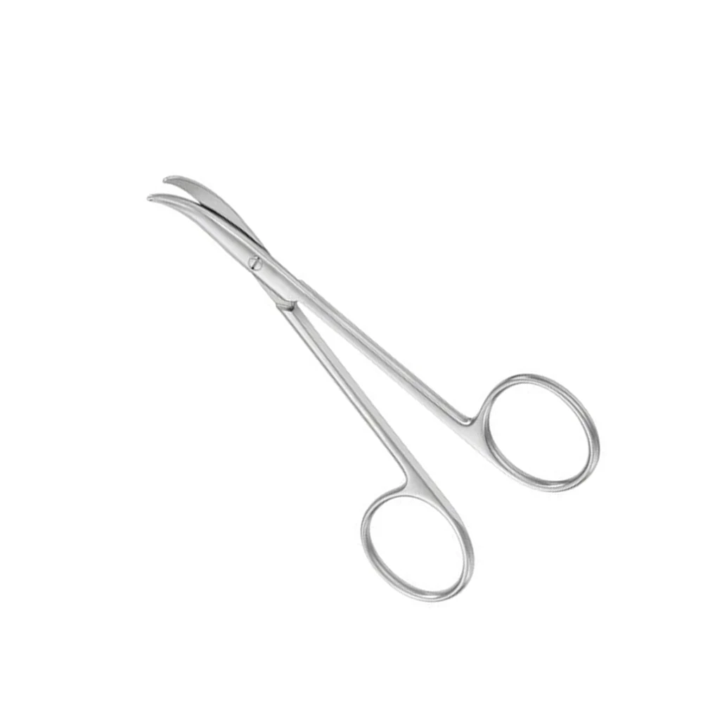 Fomon Nasal Scissors Strongly Curved Blunt Blunt 115 Mm 4.12" Plastic ...