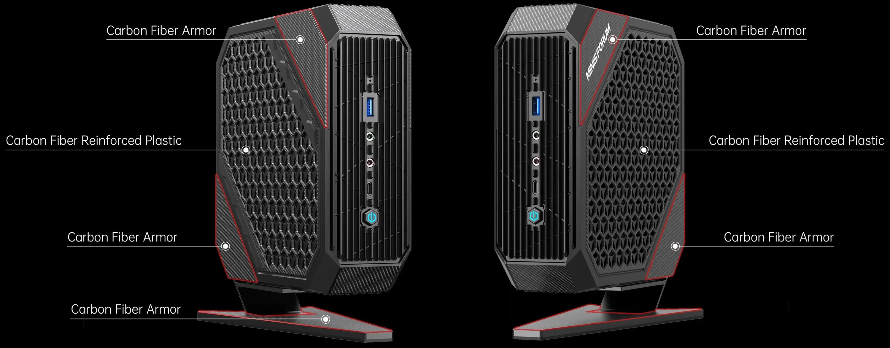 New MINISFORUM HX99G Neptune Gaming Mini Pcs AMD Ryzen 9 6900HX AMD ...