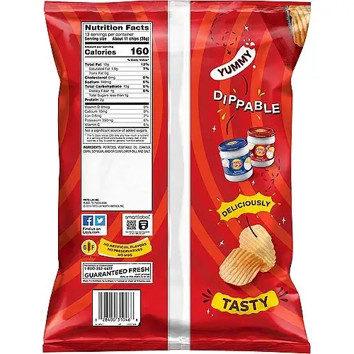 Lays Bbq Flavour Original Potato Chips For Food - Buy Lay's Bugles Stax ...