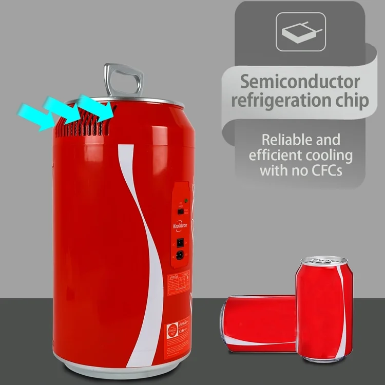 11 Liter Mini Fridge Can Shaped Refrigerator - Generic Brand