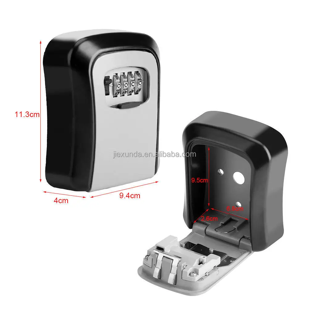 Secure Your Keys with Jiexunda Lock Box - Weatherproof & Durable