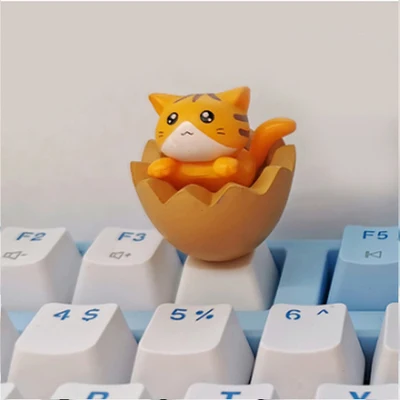 Artisan 3d Anime Figure Cat Keycaps Hand Made Keycap 1u R4 - Buy Style ...
