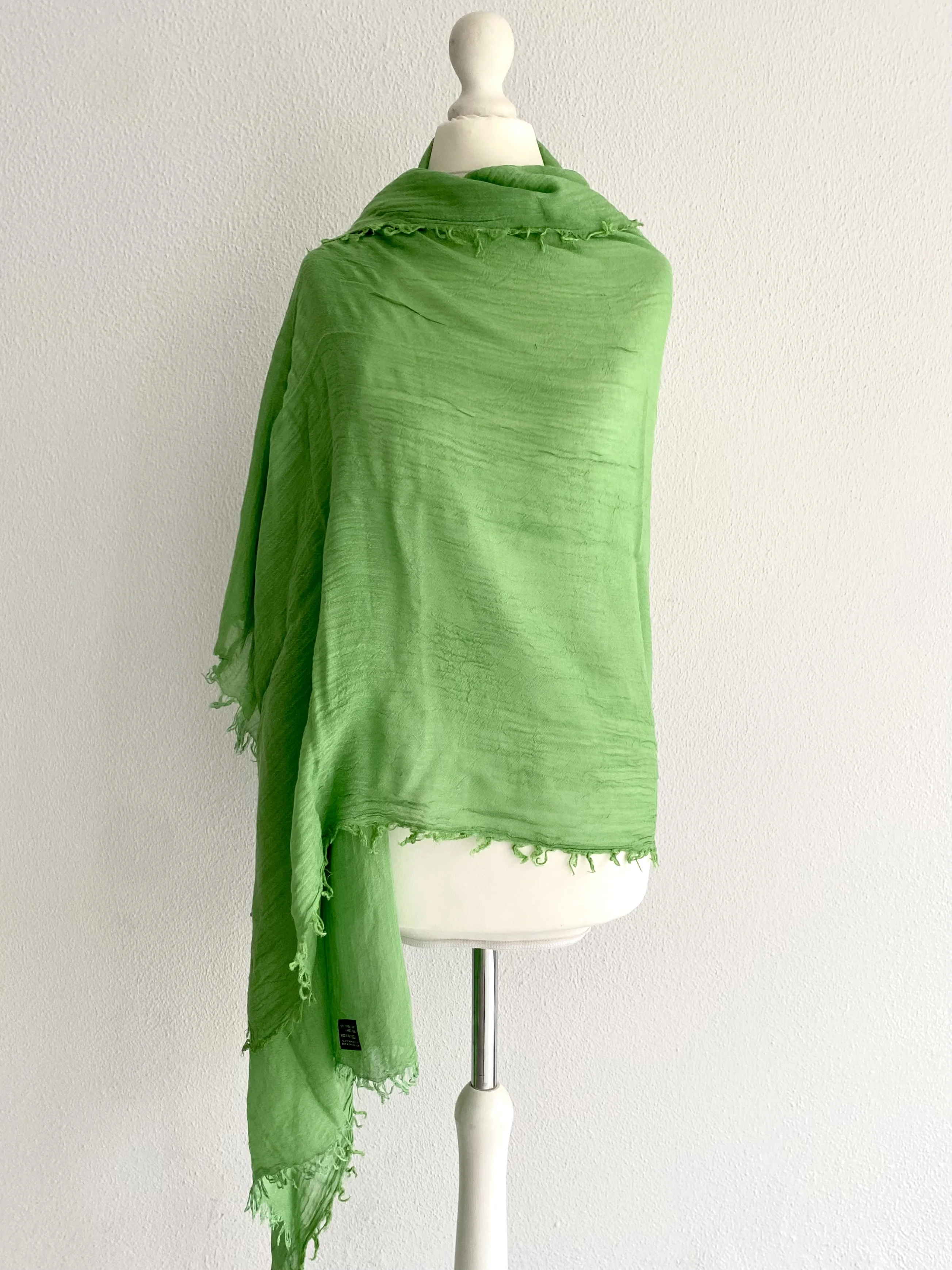 Made In Italy Scarf For Women - 100% Bamboo Clothing - Spring Summer ...