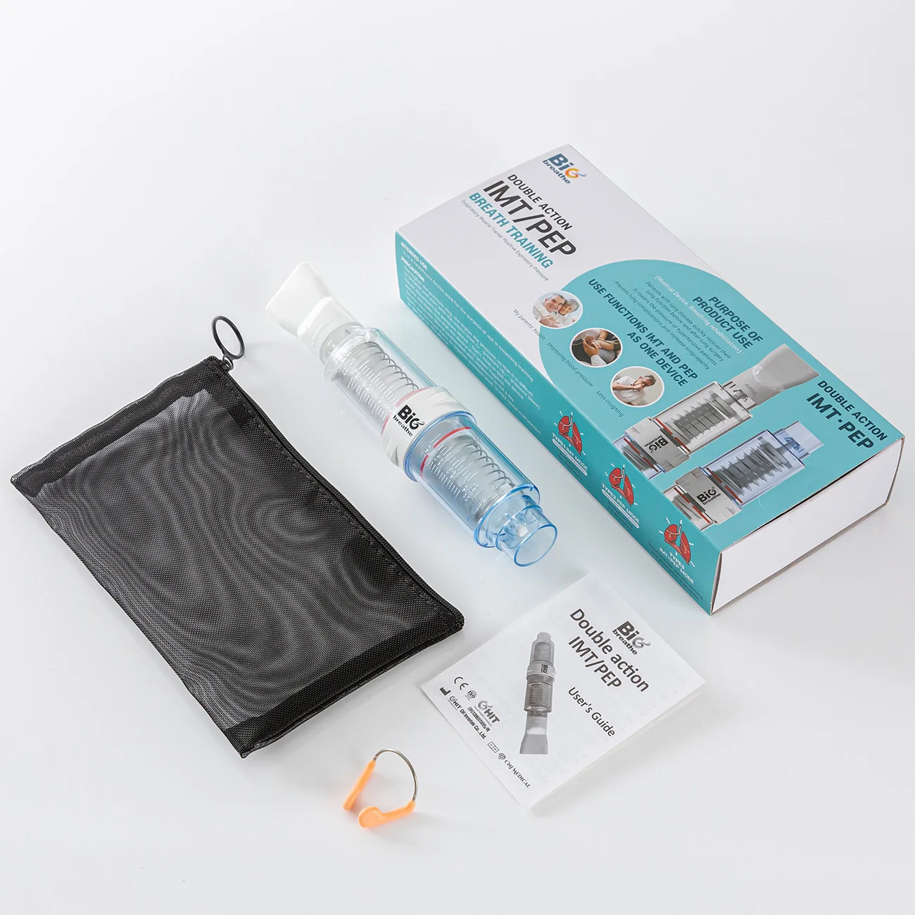 Bigbreathe Double Action Imt/pep Pulmonary Recovery Hot-selling ...