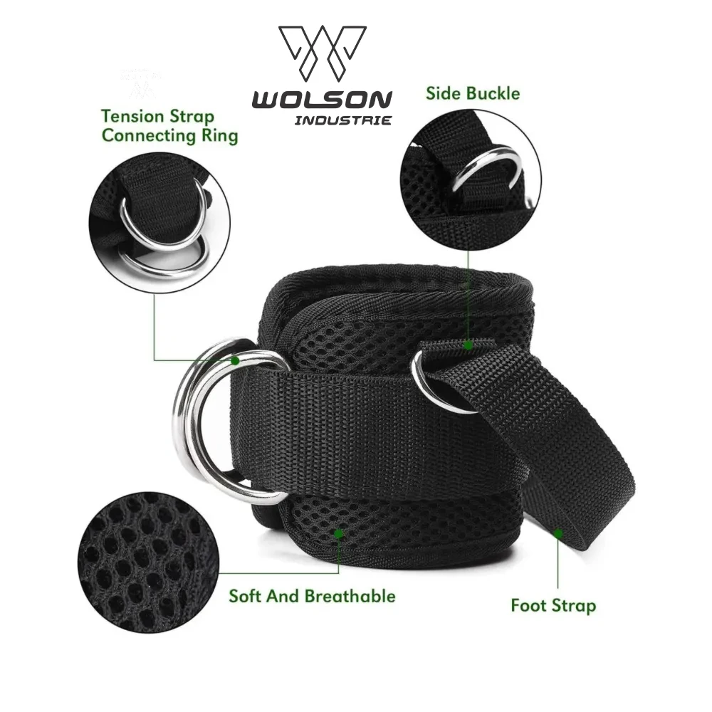 Ankle Straps With Double D-ring Legend Fitness Ankle Strap For Cable ...