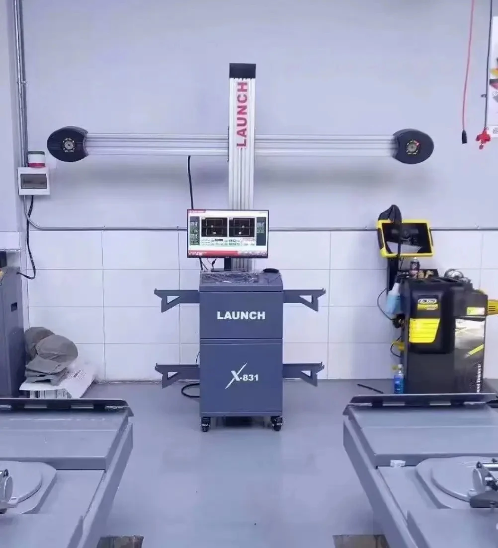 Launch X-831E 3D Wheel Alignment Machine - Precision & Reliability