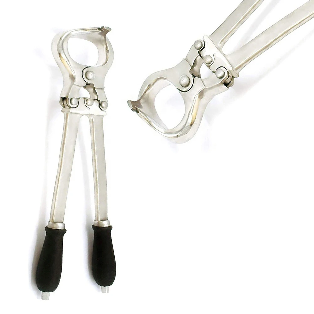 Heavy Duty Castration Clamp Veterinary Instrument for Professional ...