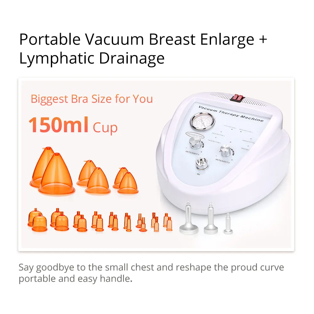 Cupping Breast Massager - Vacuum Therapy for Enlargement