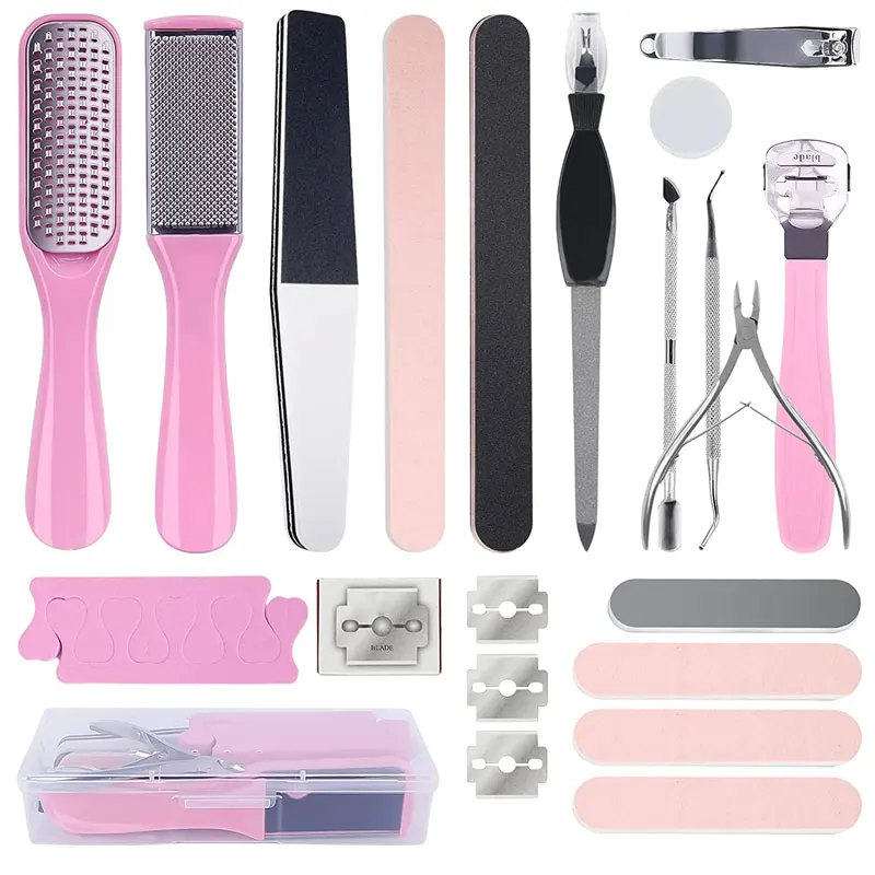 Professional Manicure Pedicure Set Foot Care Pedicure Kit Stainless ...