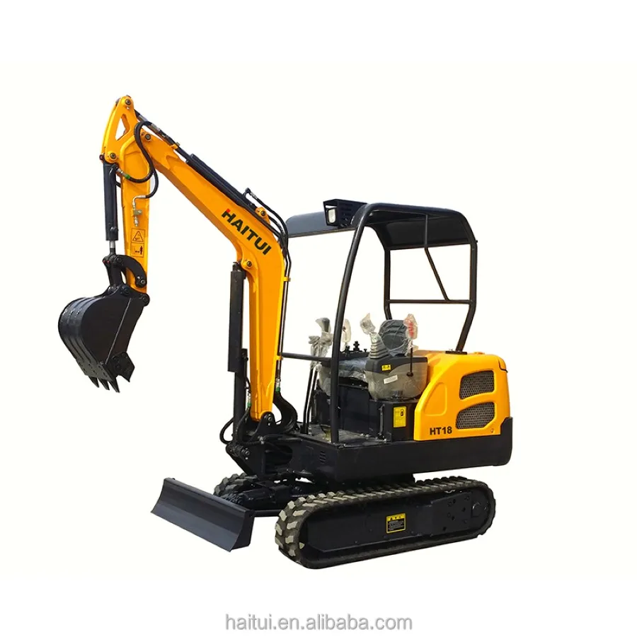Mini Sany 60 Excavator Presenting Crushing System with Crushing Hammer ...