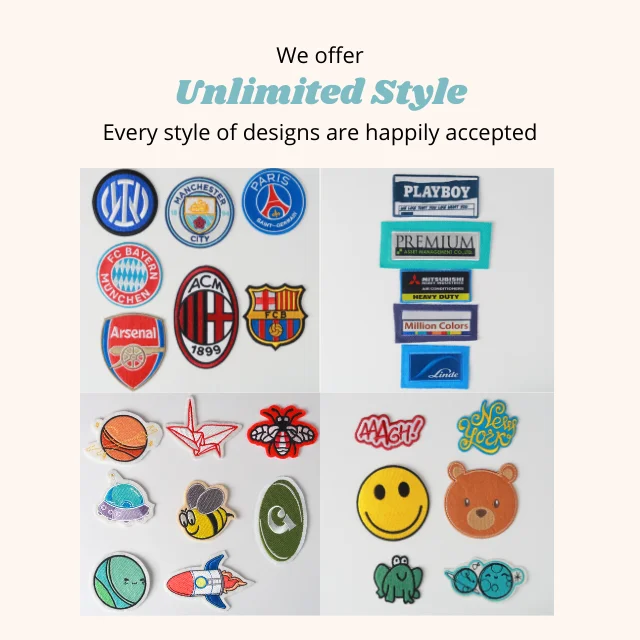 Premium Grade Best Seller Embroidery Patches Embroidered Cute Cartoons ...