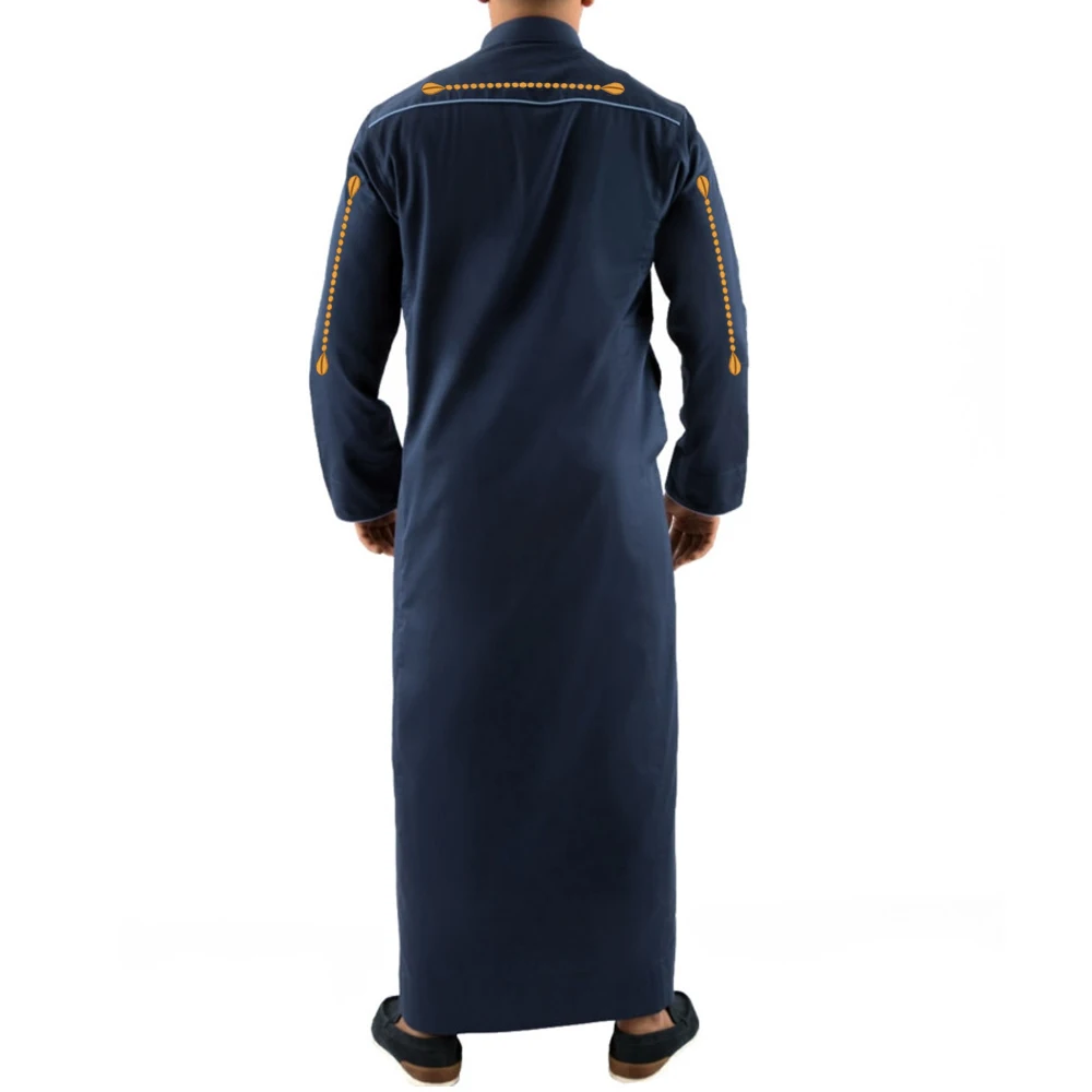 Traditional Mens Muslim Dress Dubai Wholesale Arabic Thobes High ...