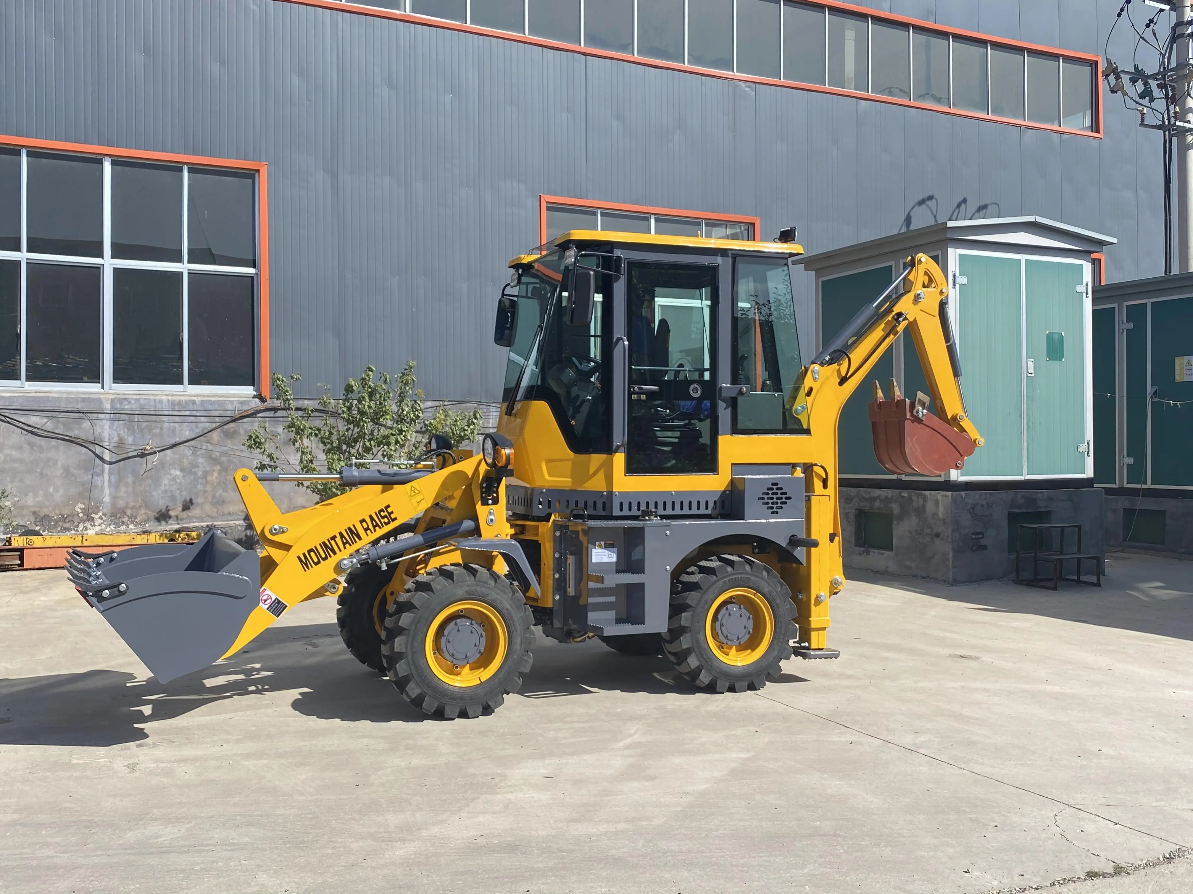 MR15-10 Diesel Mini Backhoe Loader - High Efficiency & Durability