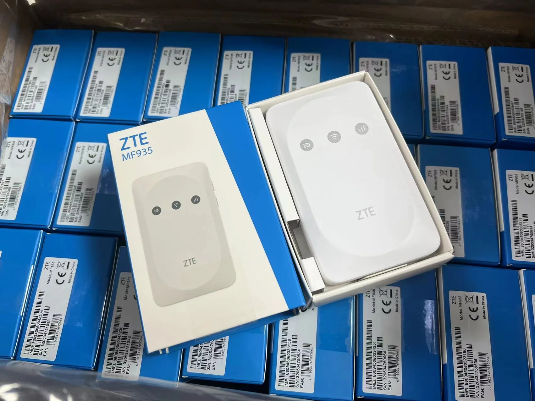 Mobile Wifi Hotspot 4g Lte Router Unlocked Zte Mf935 2000mah 150mbps ...