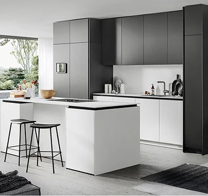 Realgres Kitchen Cabinet Design - Luxury Modern China Furniture