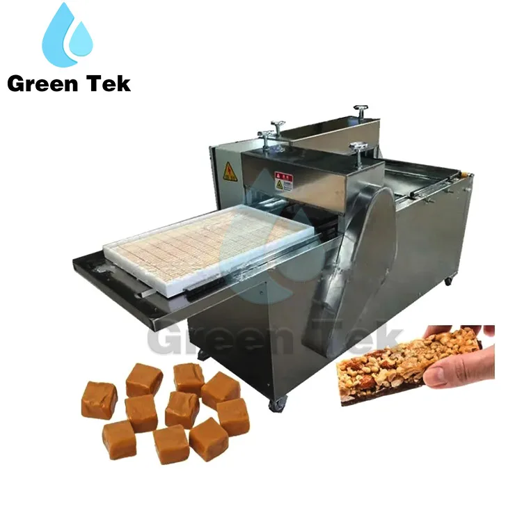 Small Cereal Snack Extruder Protein Bar Make Cutting Sesame Seed Candy ...