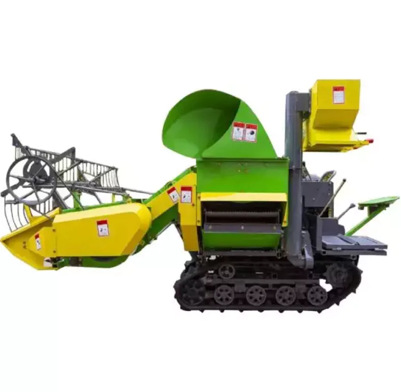 Cheap 4lz-1.0 Rice Harvesting Machine Combine Harvester Machine ...