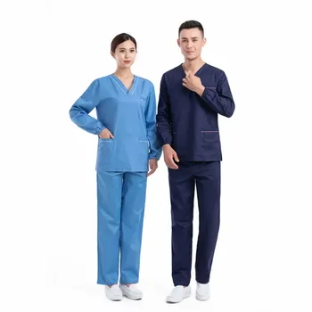 Reusable Wholesale Clinic Uniform Scrub Suit Set Doctors Scrub Suits ...