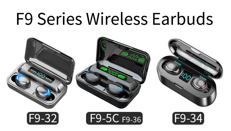Cheapest Waterproof F9-5 Earphones F9-5c Tws Auriculares In Ear Gaming Audifonos Wireless ...