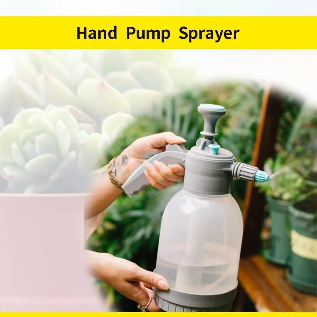2l Agricultural Gardening Handheld Garden Hand Pump Water Mist Pressure Mist Plastic Flower ...