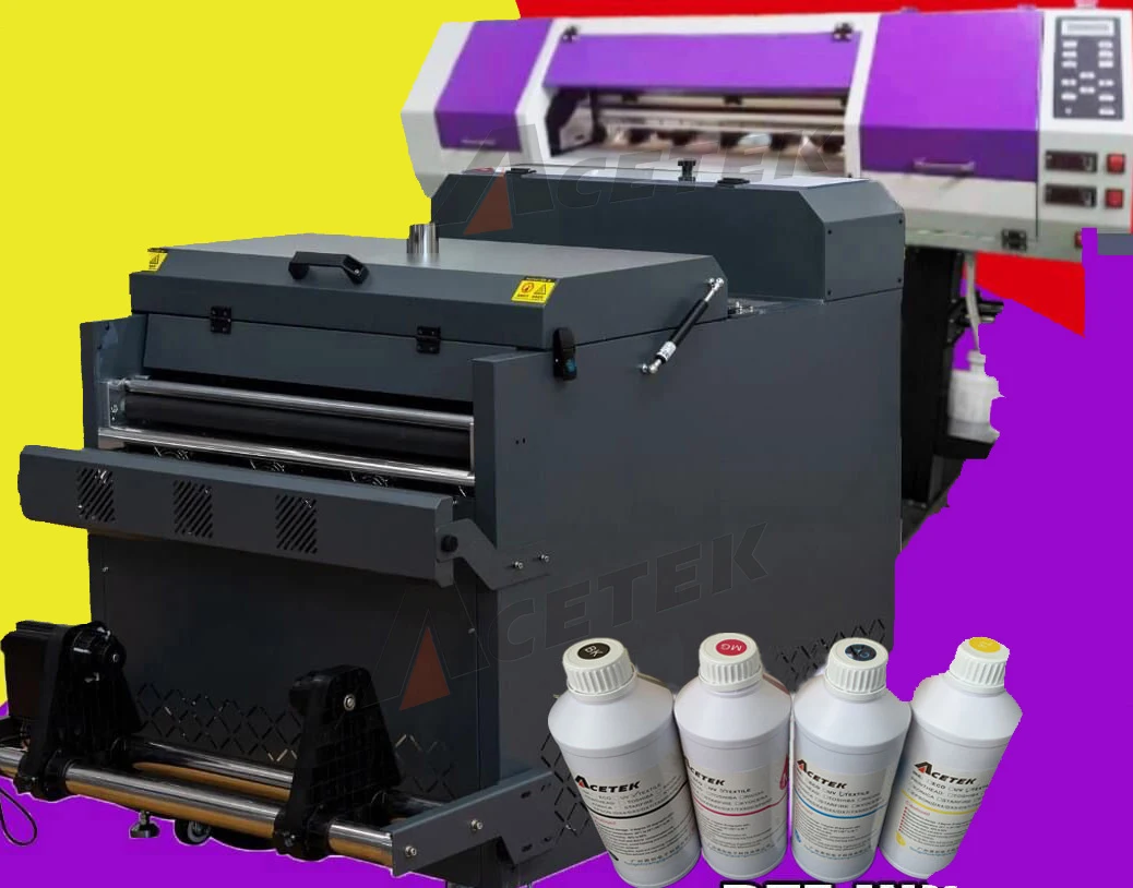 Acetek Hot Sale 60cm Dtf Printer Transfer T Shirt Printing Machine With ...