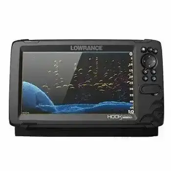 Original Lowrance Hook Reveal 9 Fish Finder 10 Inch Screen With C-map ...
