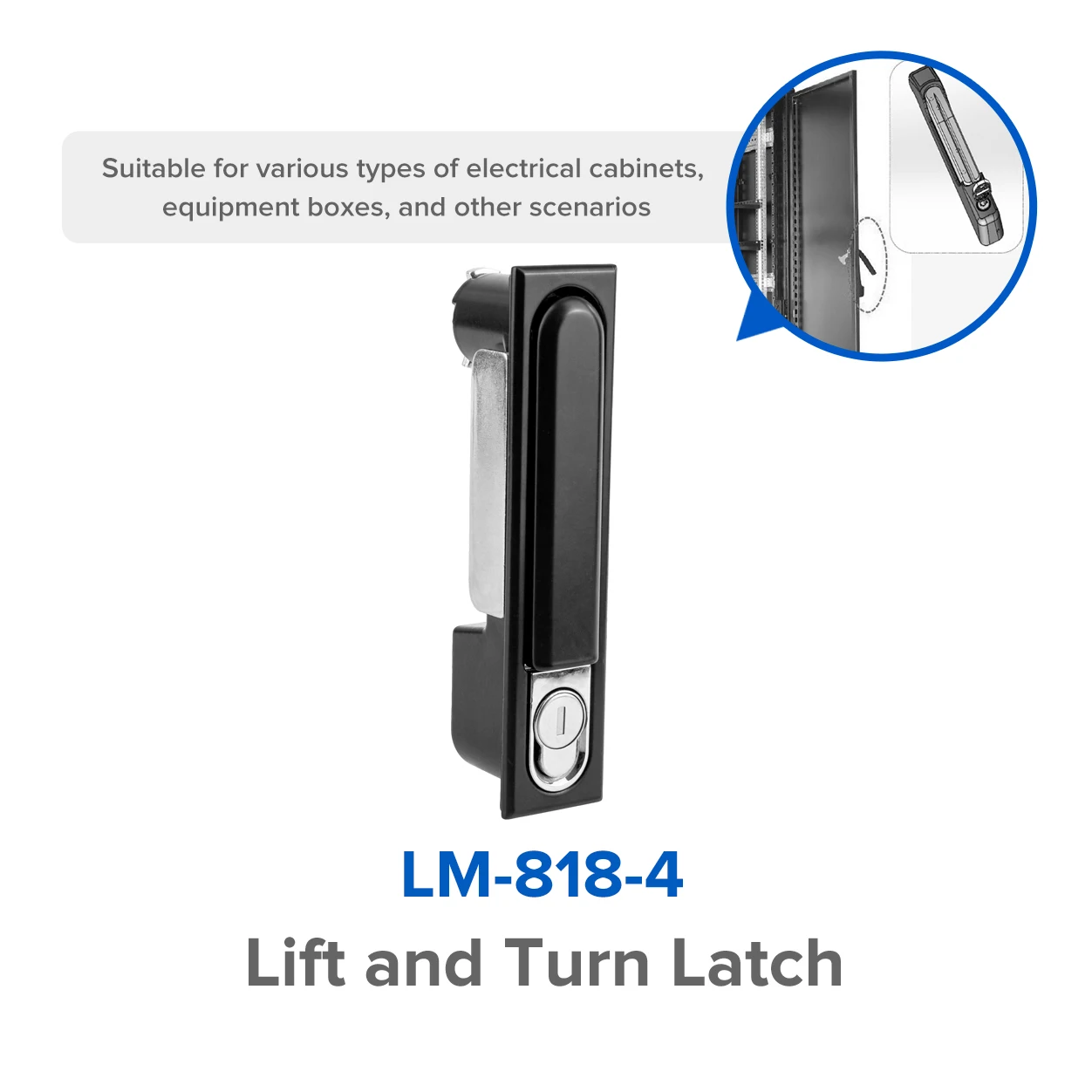 Electrical Panel Door Lock With Padlock - Buy Electrical Panel Door ...