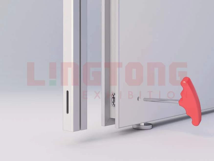 Modular Size Booth Stand - Movable Office Divider Panels