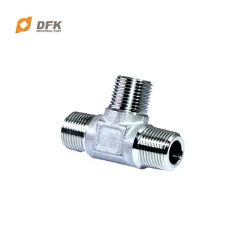 T Shape Stainless Steel Male Tee Pipe Fitting - Buy 3 Pipe Outlets Male ...