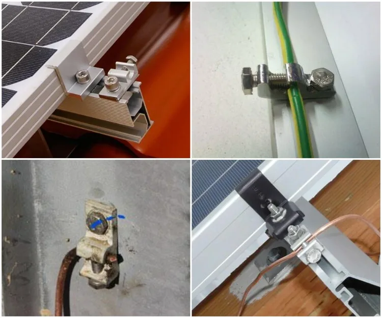 Solar Grounding Lugs Aluminum Grounding Lug Could Fix Solar Cable Onto ...