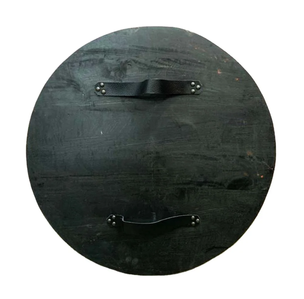 Authentic Viking Ouroboros Battleworn Shield | Wooden Cosplay Shield ...