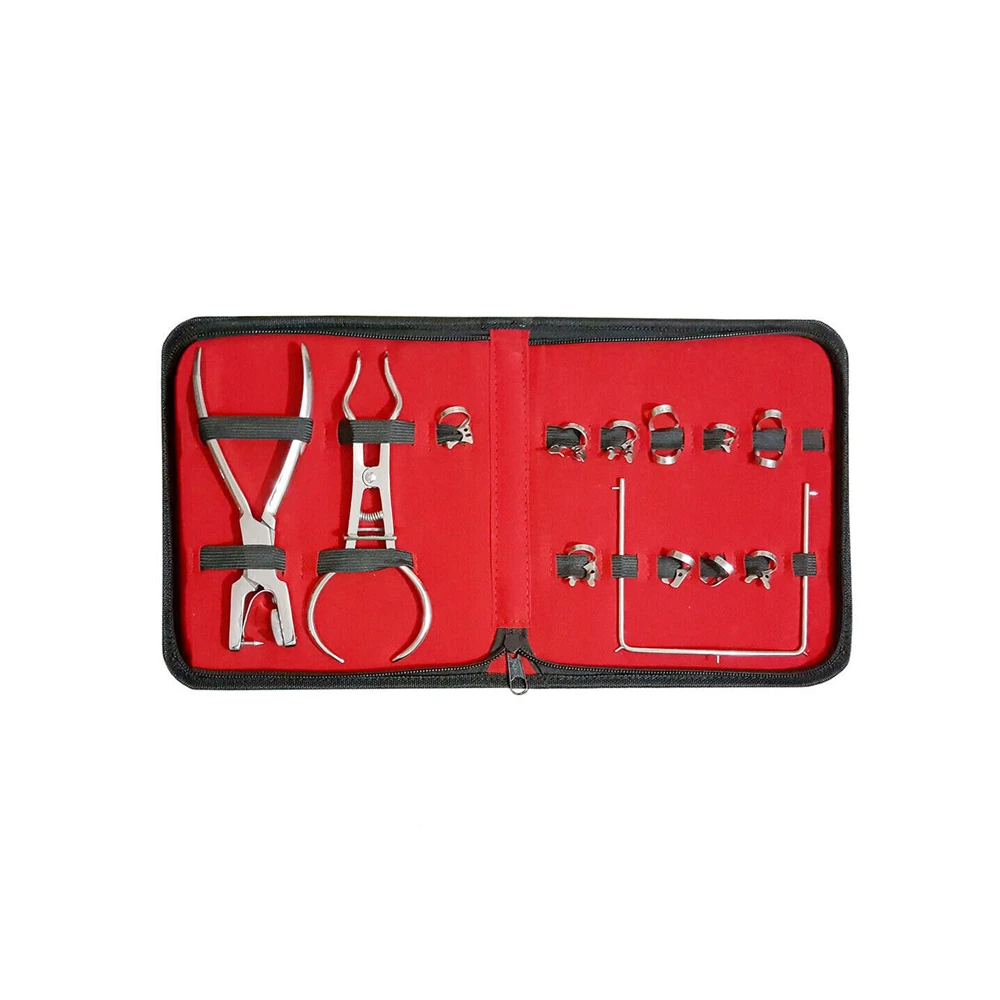 Good Quality Dental Rubber Dam Clamp Set Credible Surgical Instrument ...