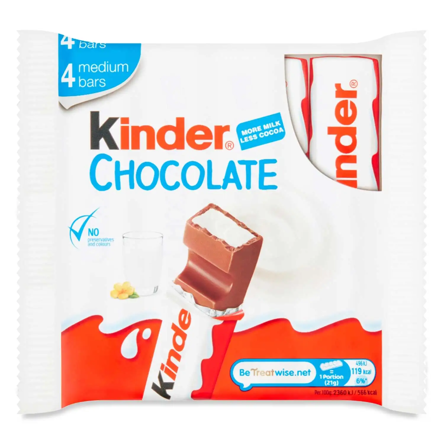 Kinder Chocolate -case-43 G X 30 Bars- Chocolate Bueno/kinder Bueno ...