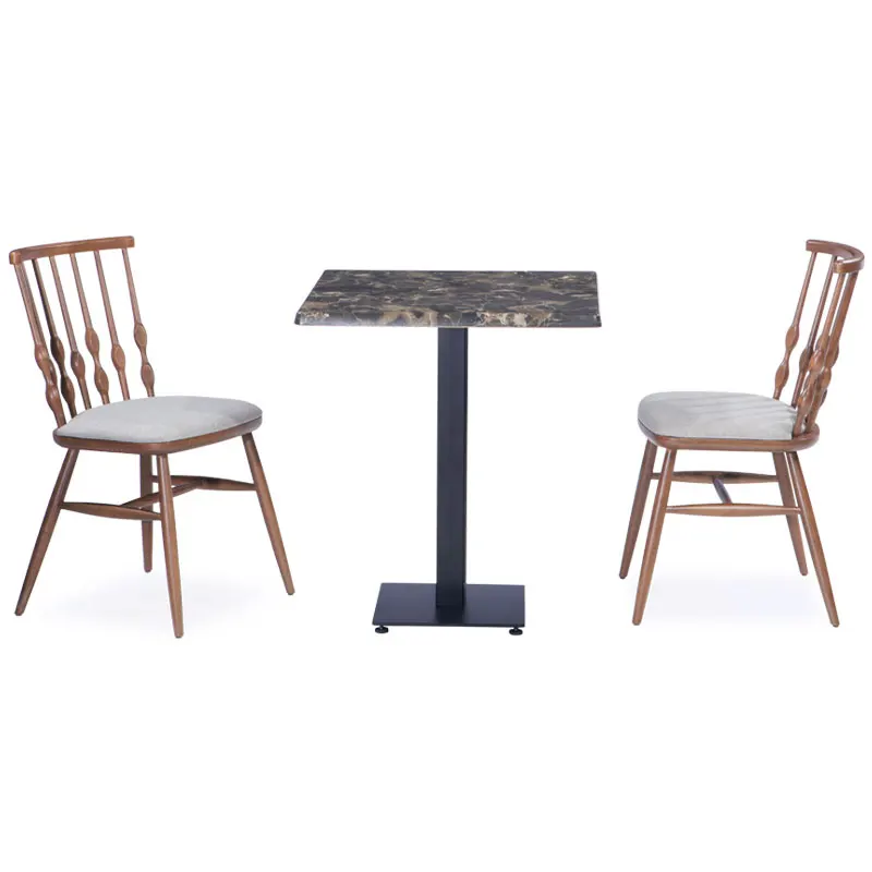 Marrozi Gota Cafe & Restaurant Chair Table Set - Buy Sillas De Madera ...