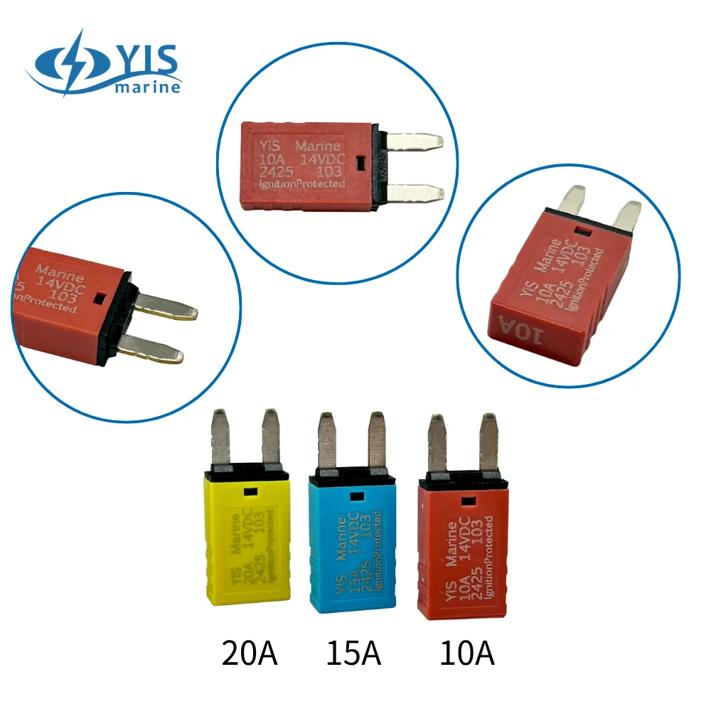 10A-30A Auto Reset Car Parts Mini Blade Car Blade Fuses for Caravan ...