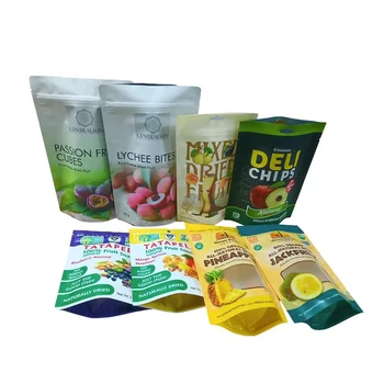 Custom Food Packaging Grain Bags Flour Sack Food Zipper Bag Spice ...
