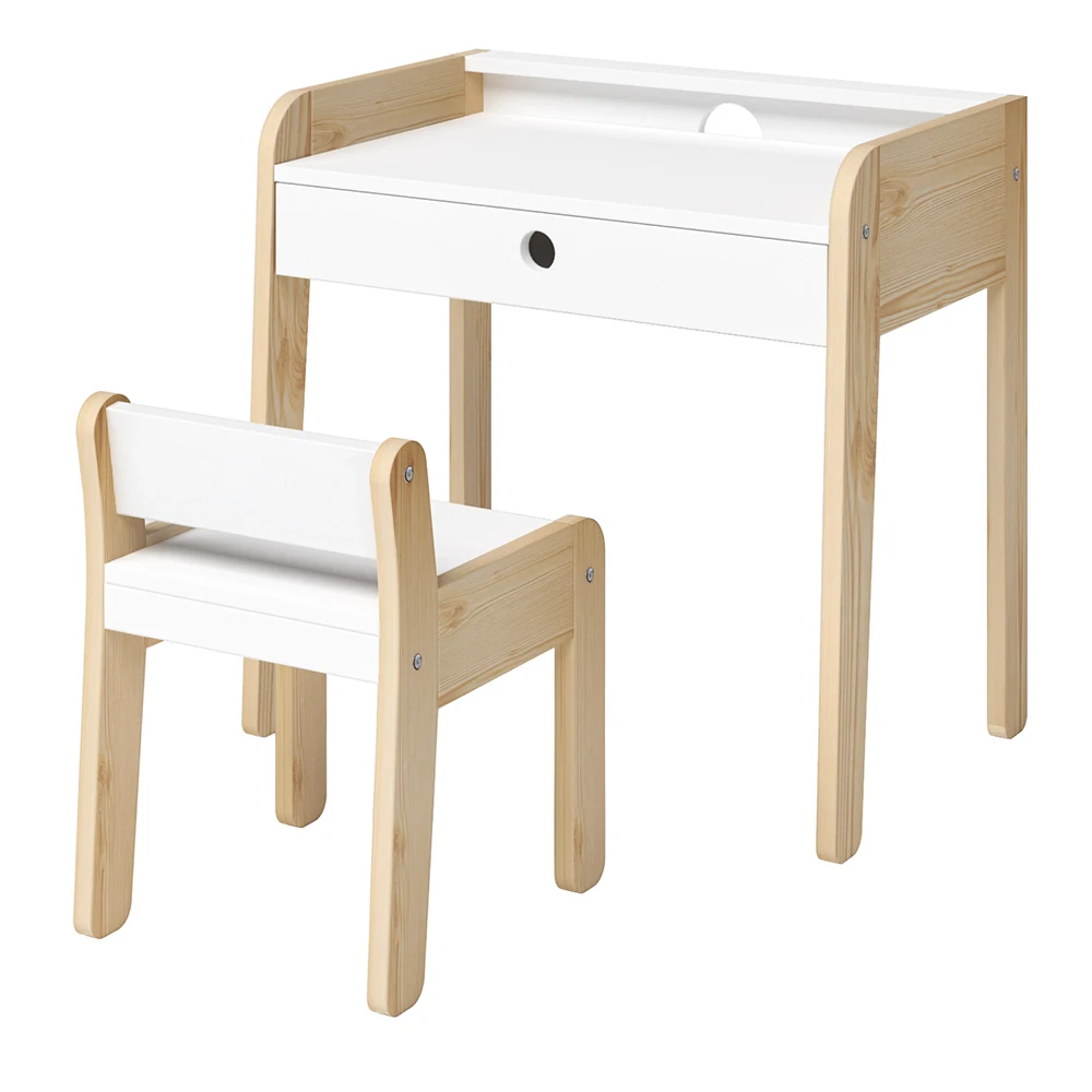 Modern Small Child Toddler Kids Study Tables And Chairs Set For Home ...