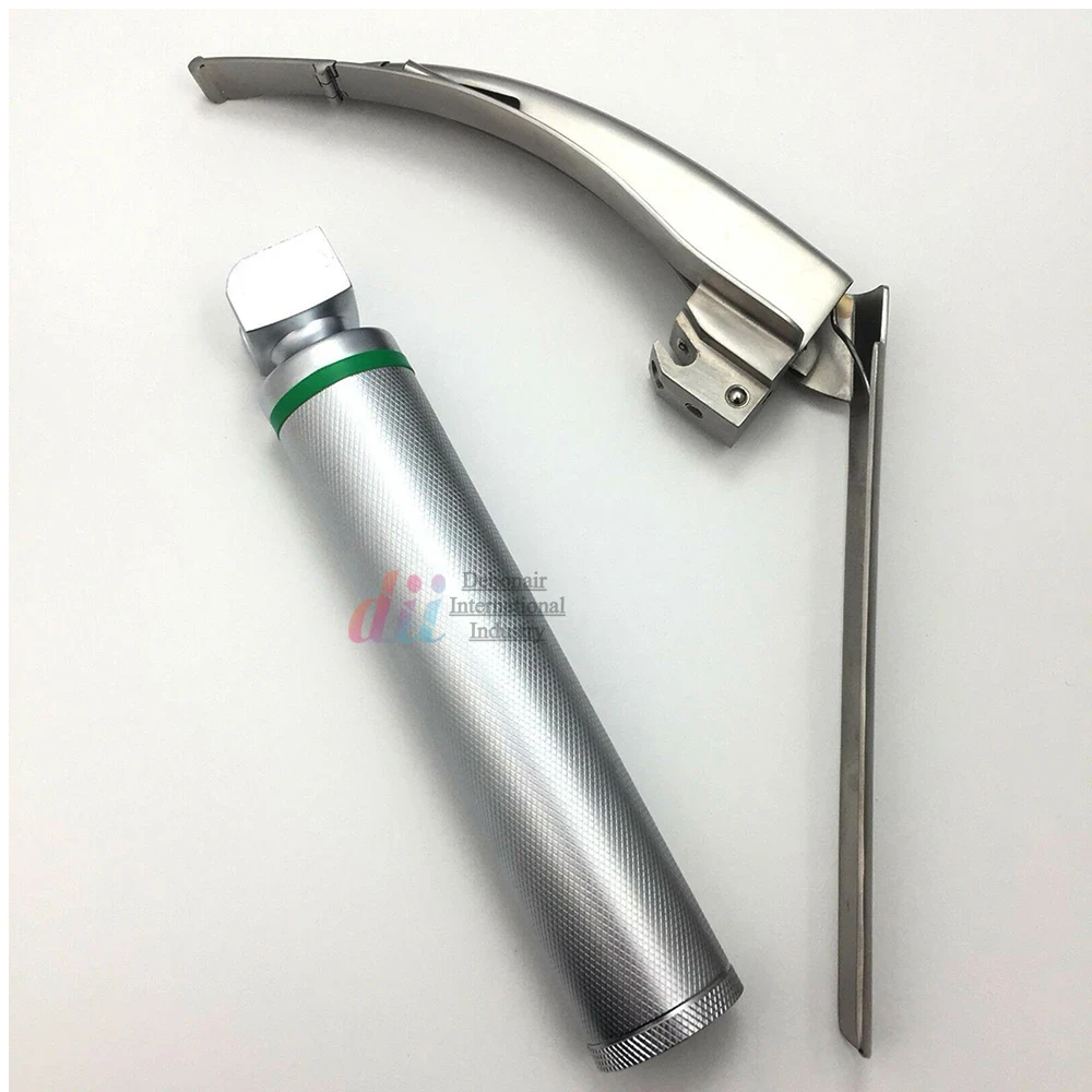 McCoy Fiber Optic Flex Tip Laryngoscope Blades EMT Anesthesia Airway ...