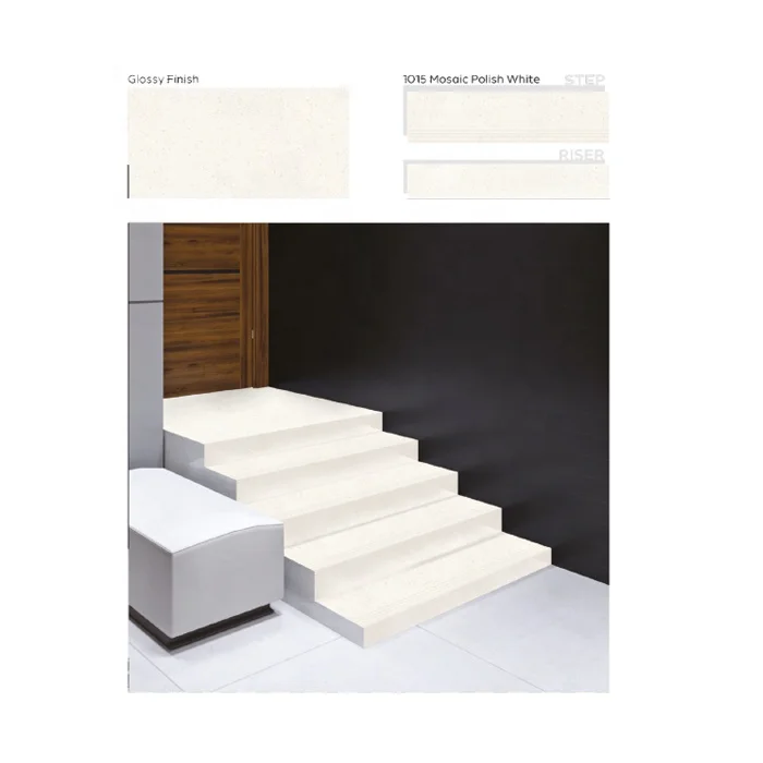 Wholesale Supply 200X1200/300X1200 mm Glossy Finish Porcelain Stair ...