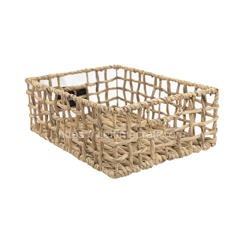High Quality Classic Eco-Friendly Multifunction Square Water Hyacinth ...