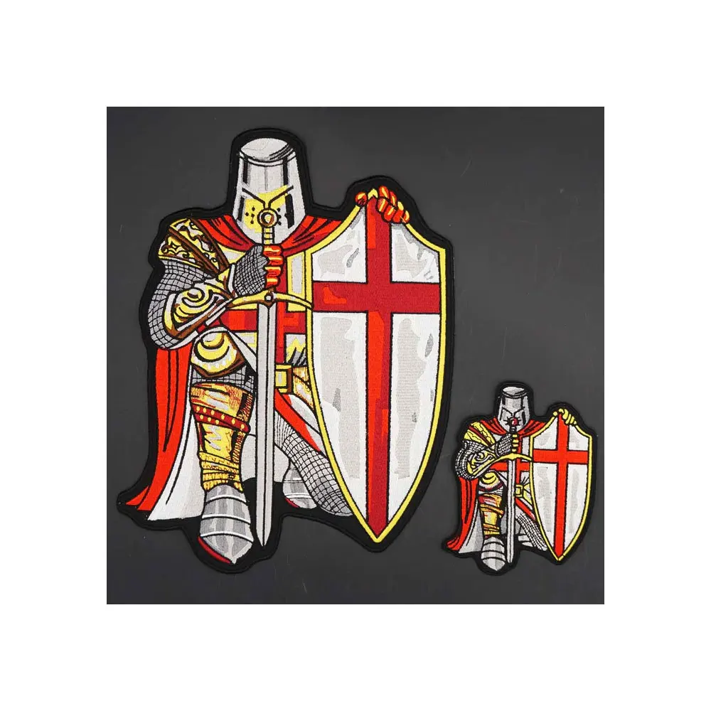 Knights Templar Commandery Patch New Design Embroidered Masonic Patch ...