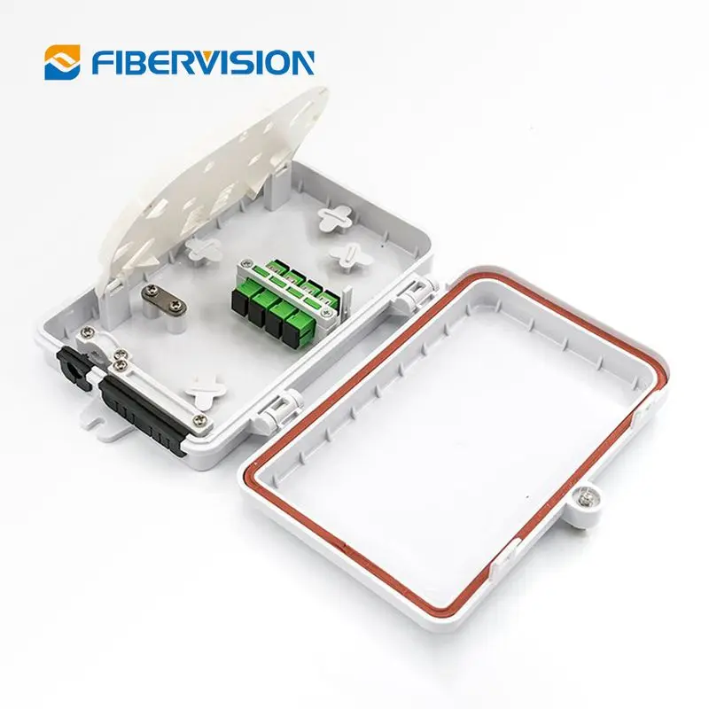 Fibervision fibra optica ODN FDB 4C 6C fiber nap box FTTH terminal ...