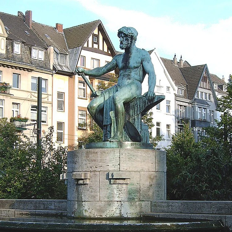 European Famous Metal Greek Gods Statues Bronze Sculptures Hades For ...