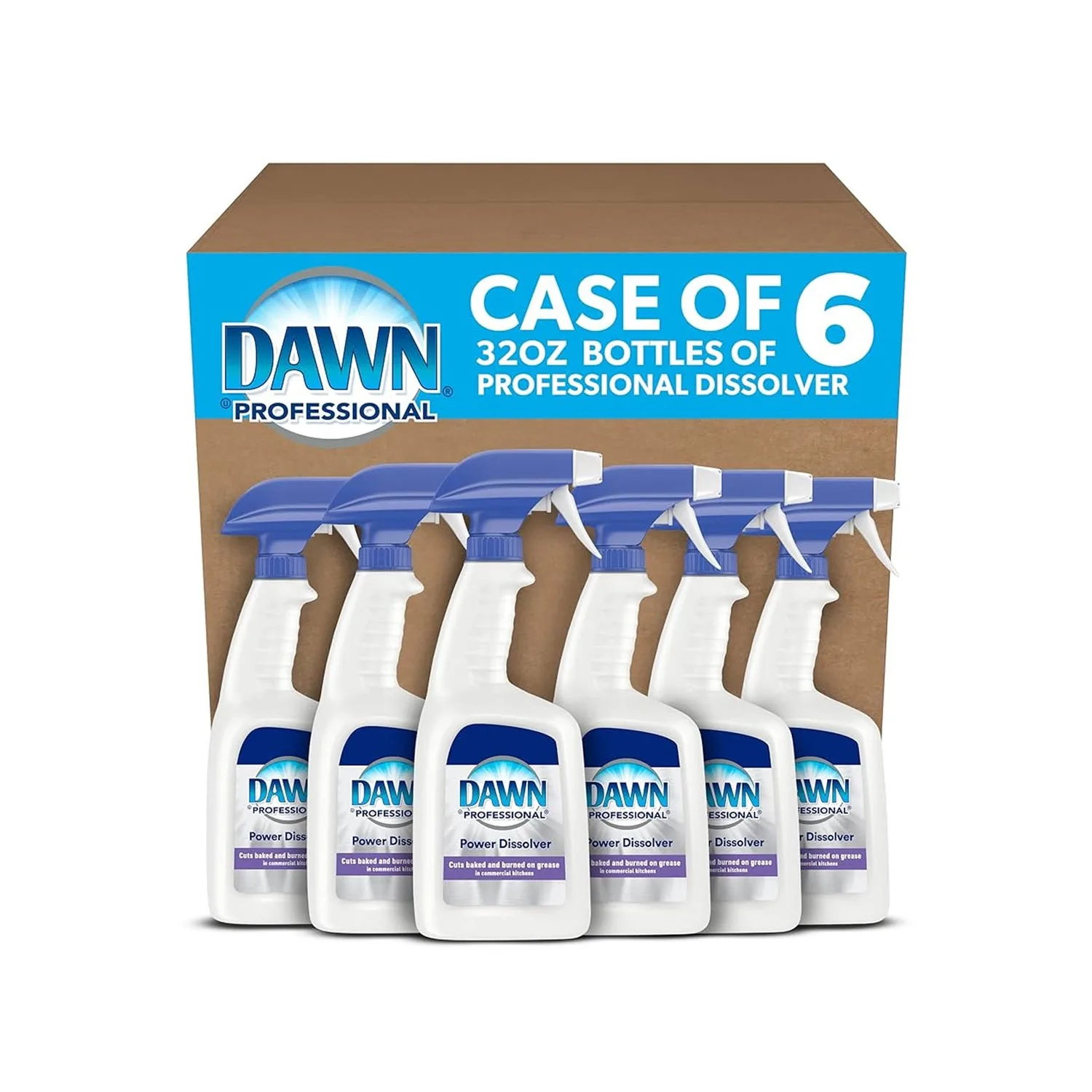 Dawn Professional 32 Oz. Bulk Power Dissolver Spray Liquid Gel ...