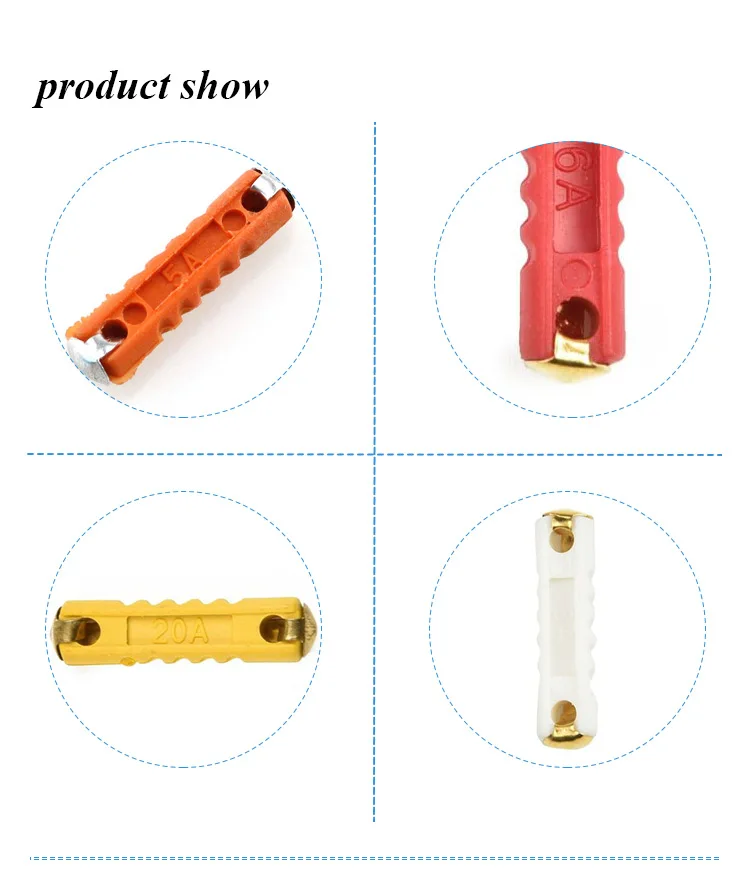 Car Torpedo Bullet Eastern European Automotive Fuses Copper Ceramic ...