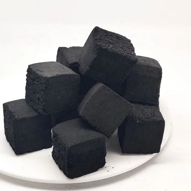 Natural Hookah Cube Charcoal No Ash Coconut Shell Charcoal For Hookah ...